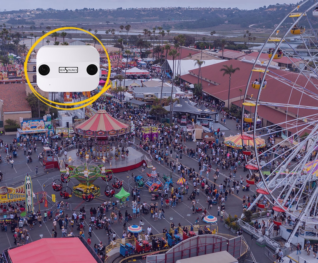 Theme Park Queue Counting Technology | SenSource, Inc.
